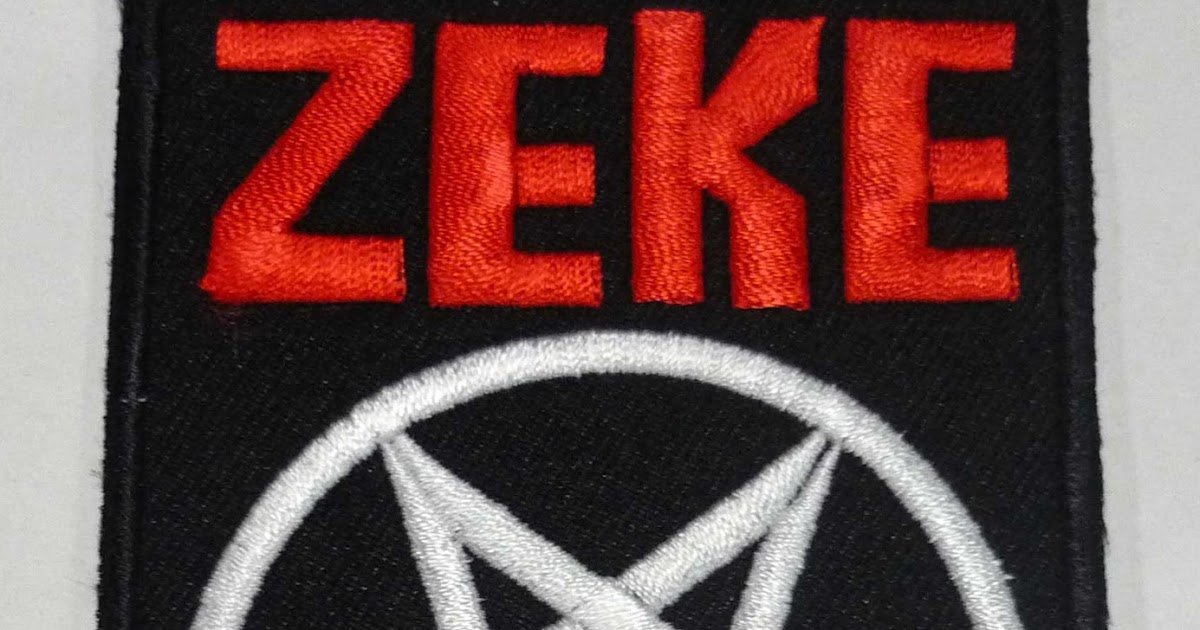 Black Seeds Records: ZEKE embroidered patch