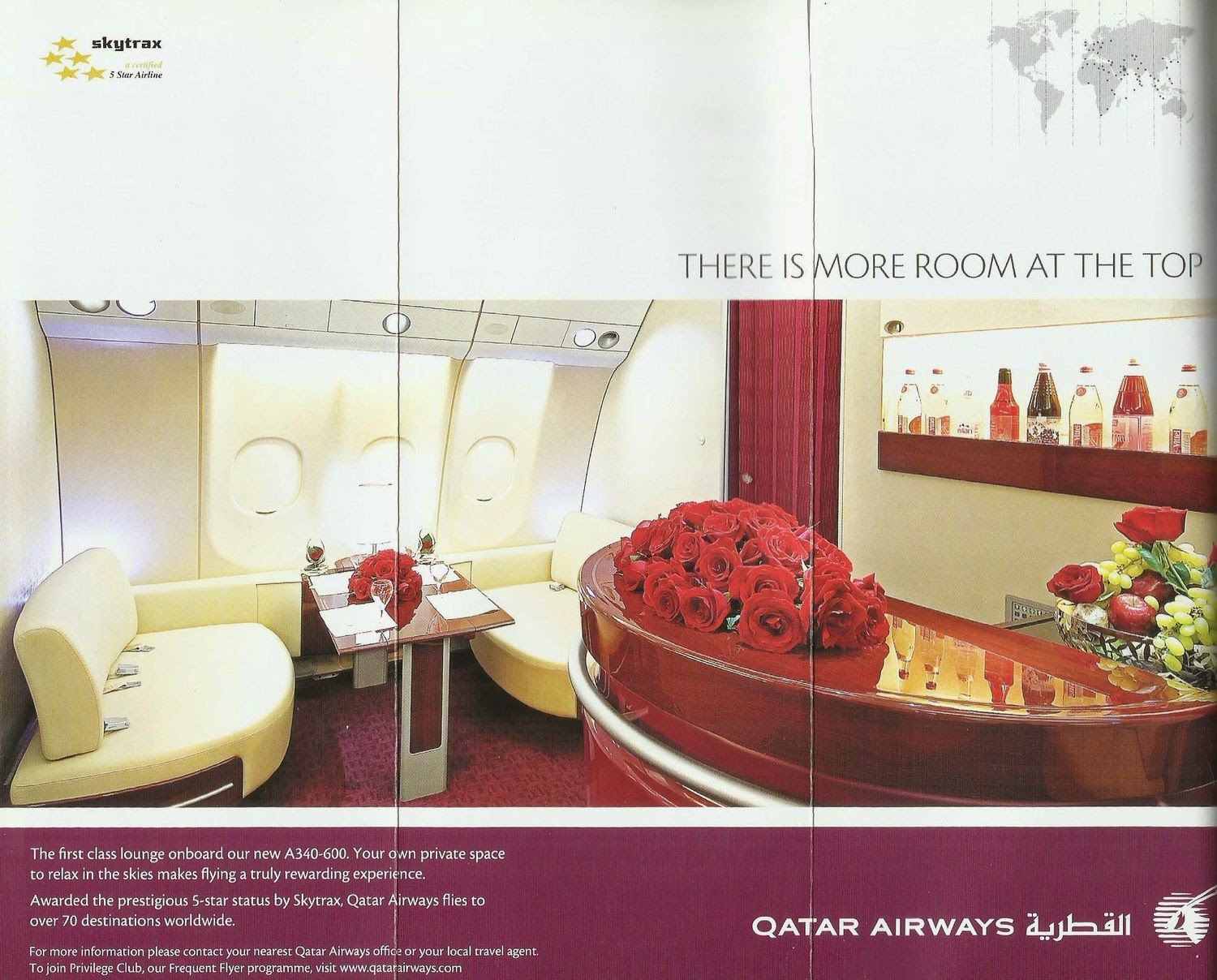 Airline memorabilia: Qatar Airways (2007)