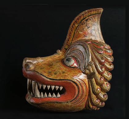 Thong's Masks Collection: Kolam masks, the stories of Srilanka village