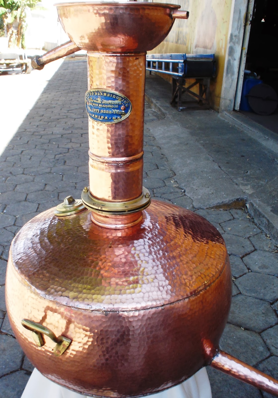 Casa do Alambiqueiro Ltda.: Alambiques em Cobre
