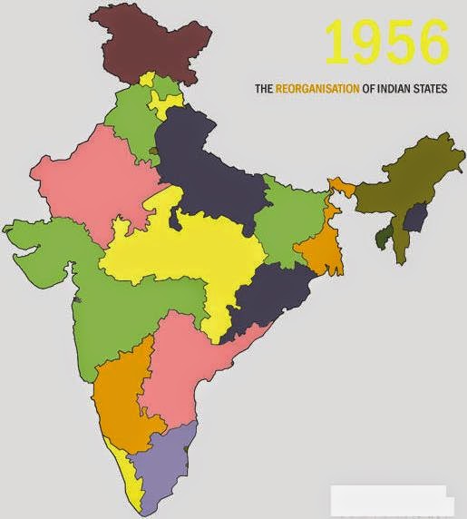 SENTHIL KUMAR: Changing Political Map of India (1951 - 2014)
