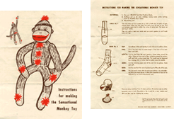 Posh Pooch Designs : History of the Sock Monkey