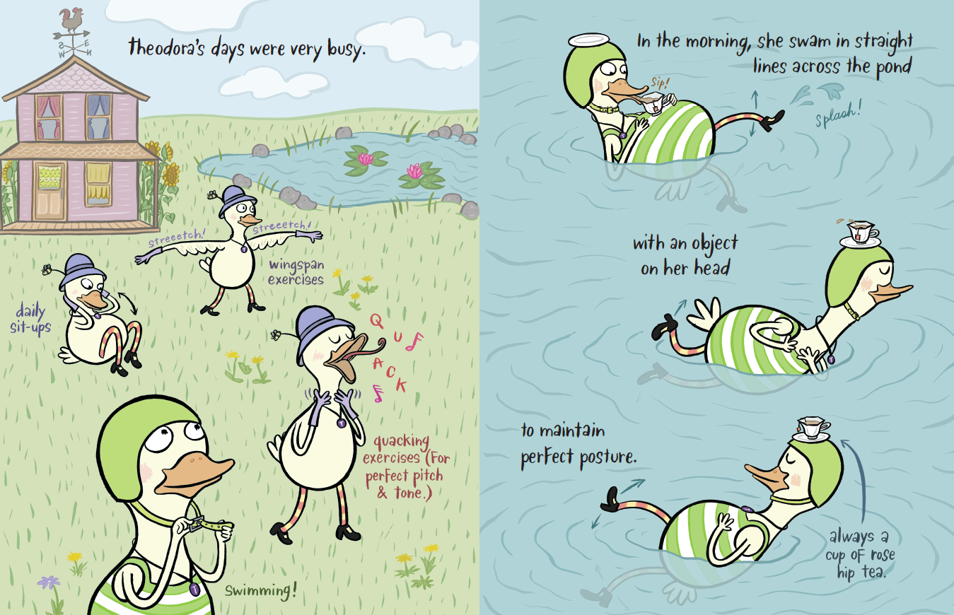 Great Kid Books: Odd Duck, by Cecil Castellucci and Sara Varon ...