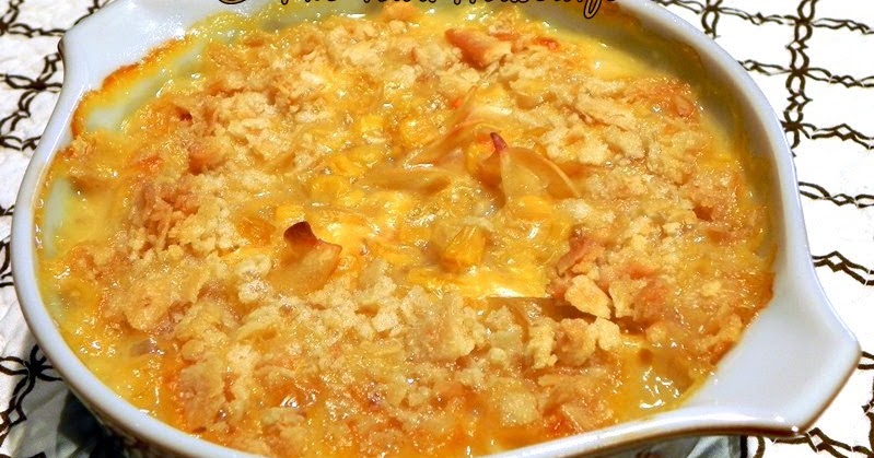 The Iowa Housewife: Corn and Noodle Casserole
