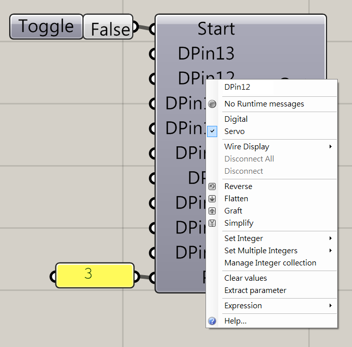 Arduino To Grasshopper Firefly And Artoolkit Firefly 教學 二 輸出資料到arduino