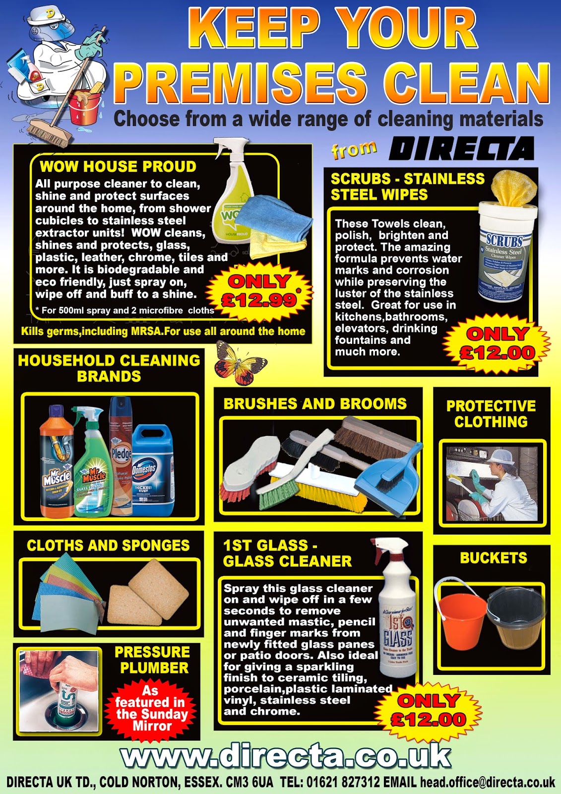 Directa UK brings you Mr D and his amazing Blog!: Directa- Keep your ...