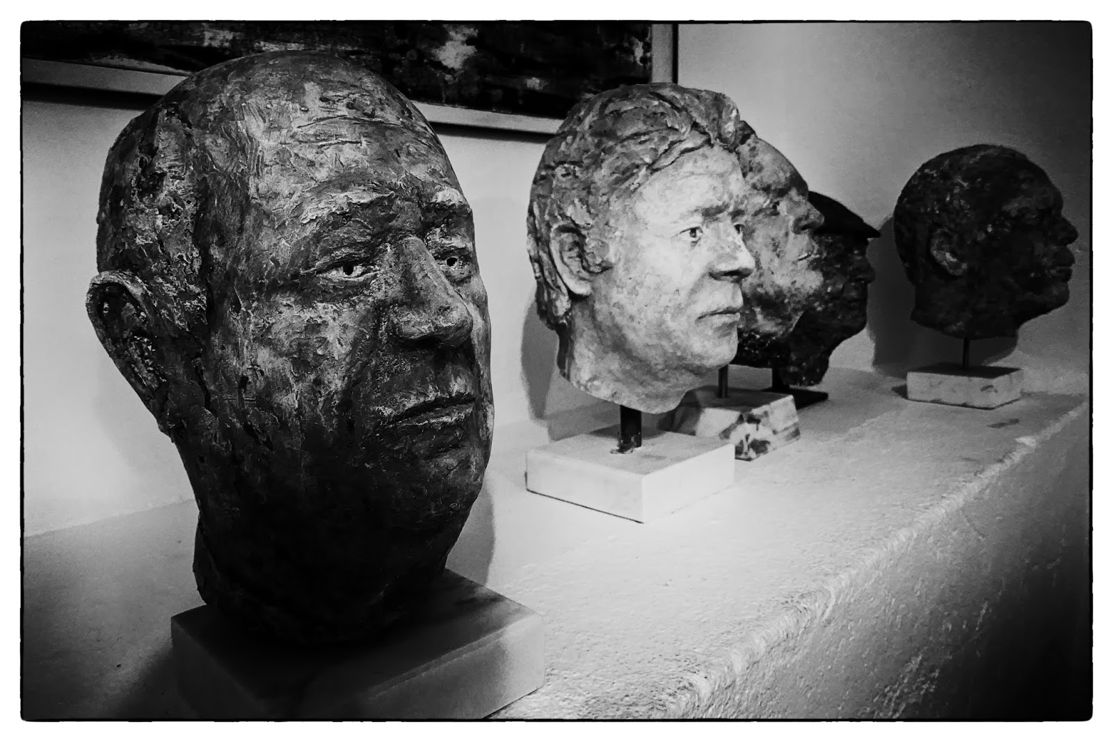 A picture a day: Heads on display