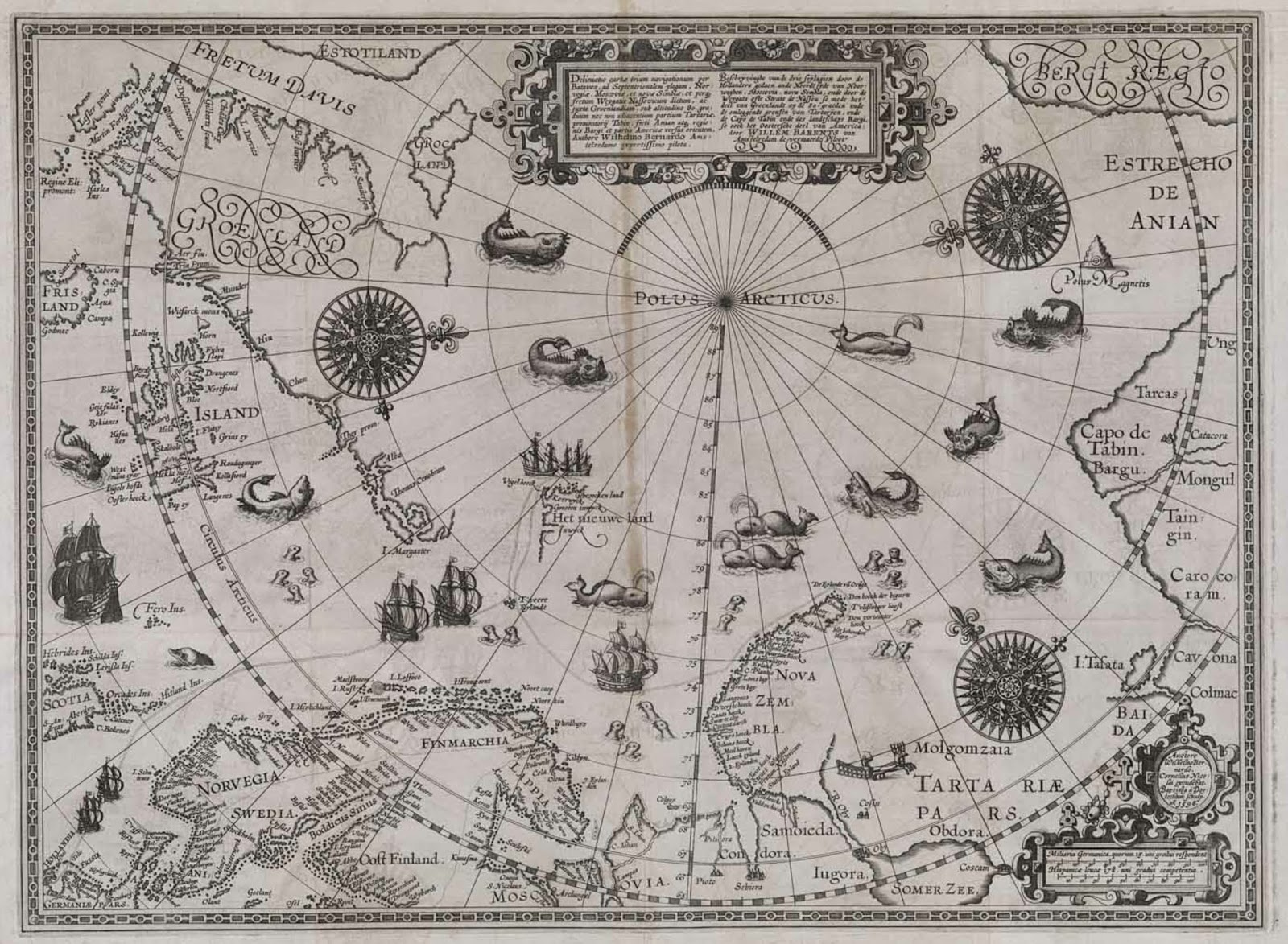 Antique Prints Blog: Whirlpool at the North Pole