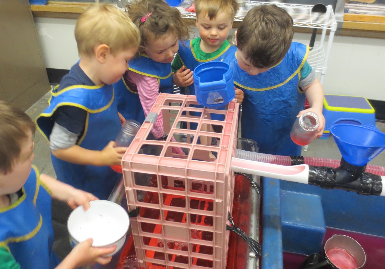 SAND AND WATER TABLES: Hand pump II