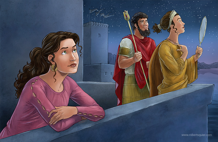 Robert Squier Illustrations: Release the Kraken -- I mean Cetus!