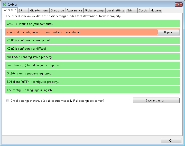 Tikal Knowledge Setting Up Git Git Extensions And Github Account