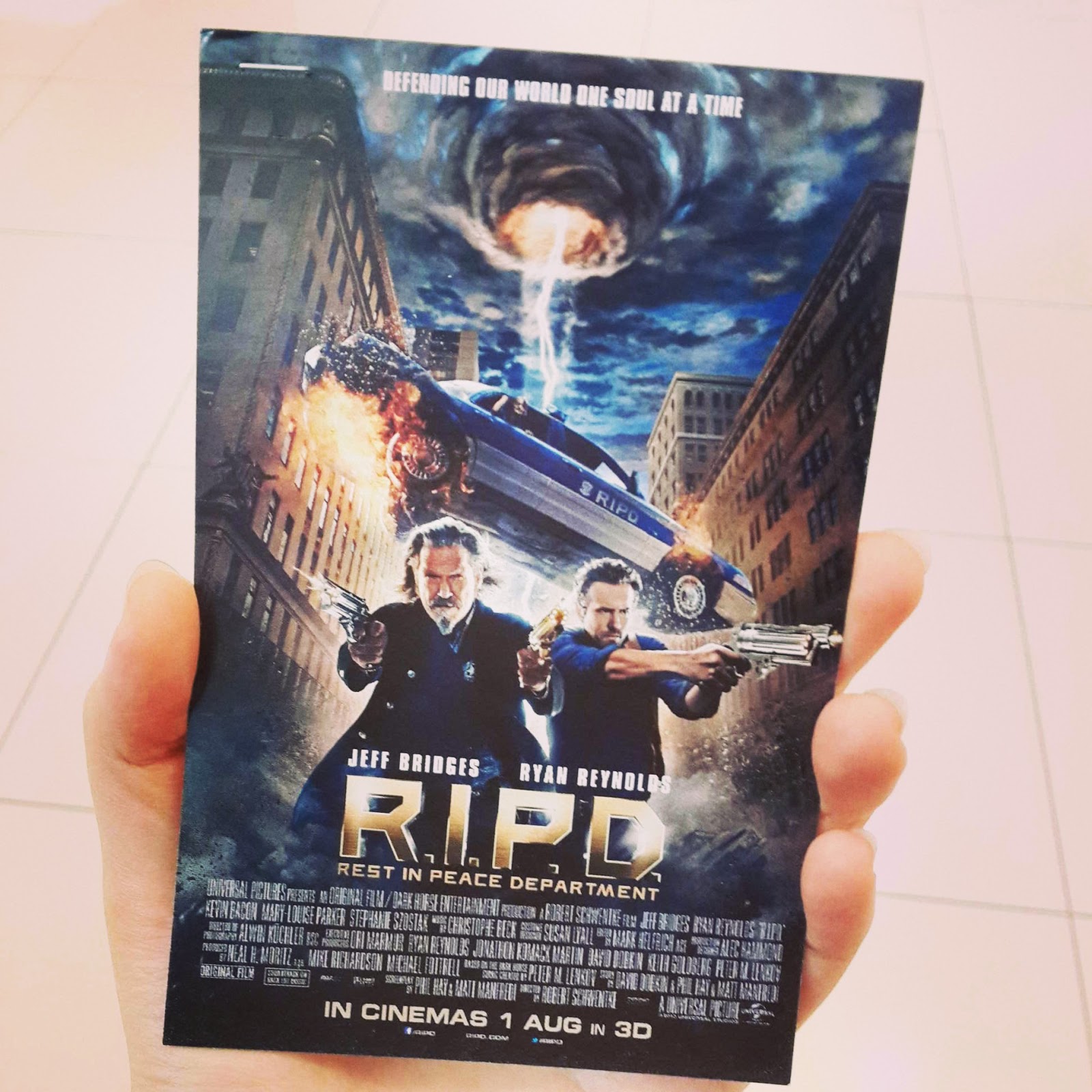 Movie Review: R.I.P.D. - CANTUSLUPUS.COM