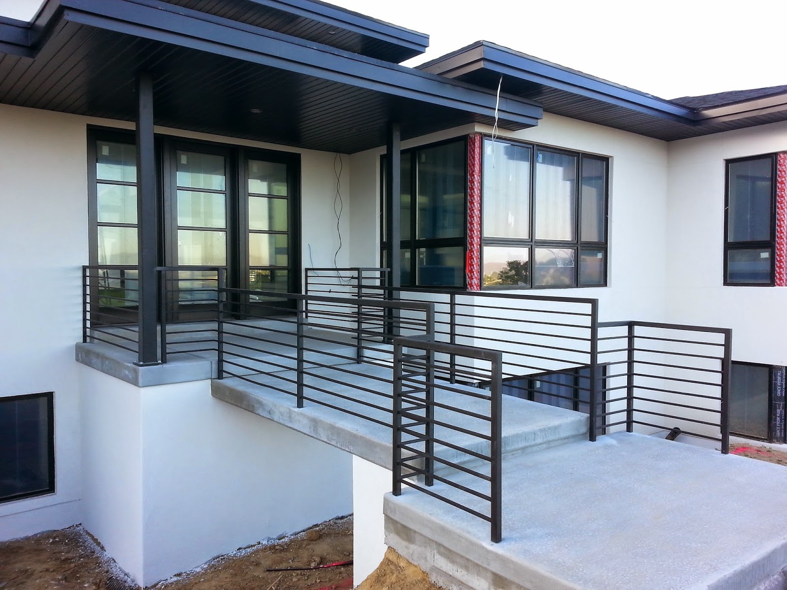 Salt Creek Ornamental Iron: Hand Railings (2)