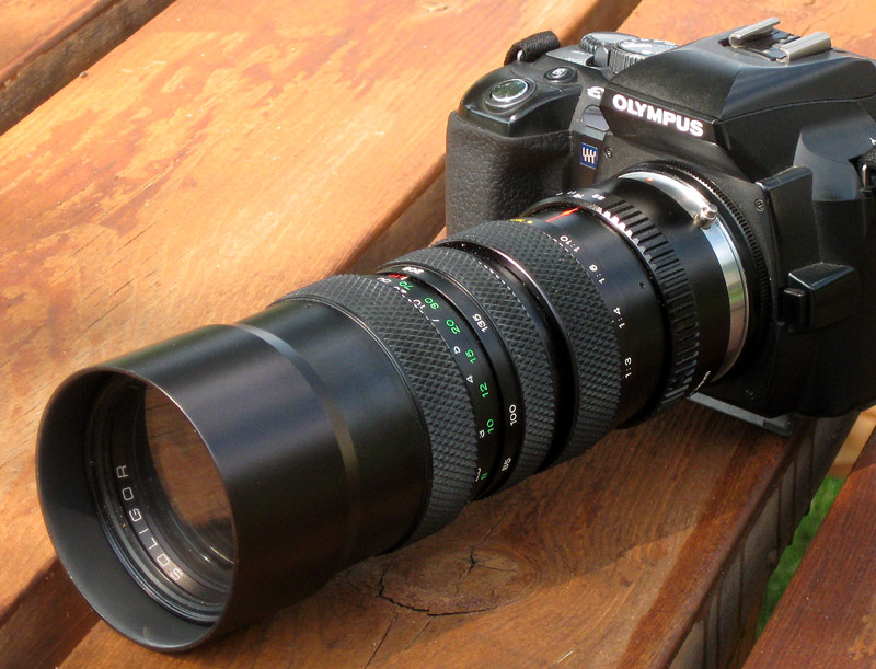 Back to the 70's with a Soligor Zoom on my 4/3 Evolt