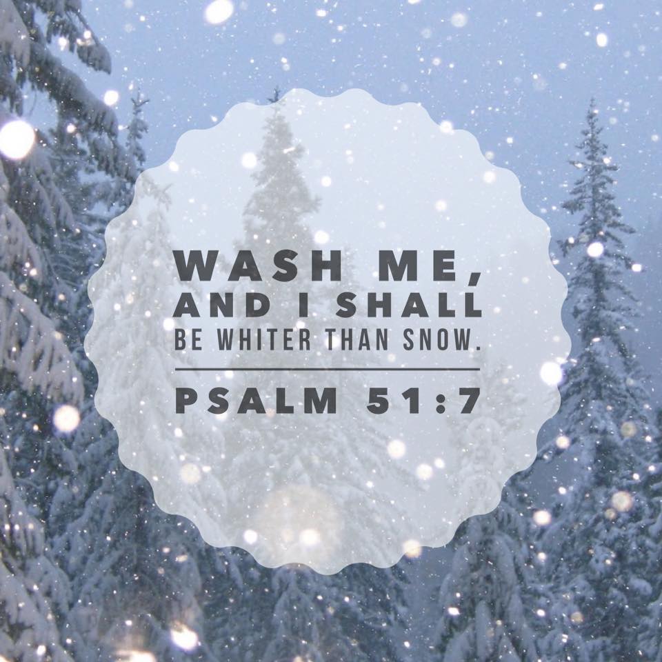 Growing Up In The Word : Whiter Than Snow