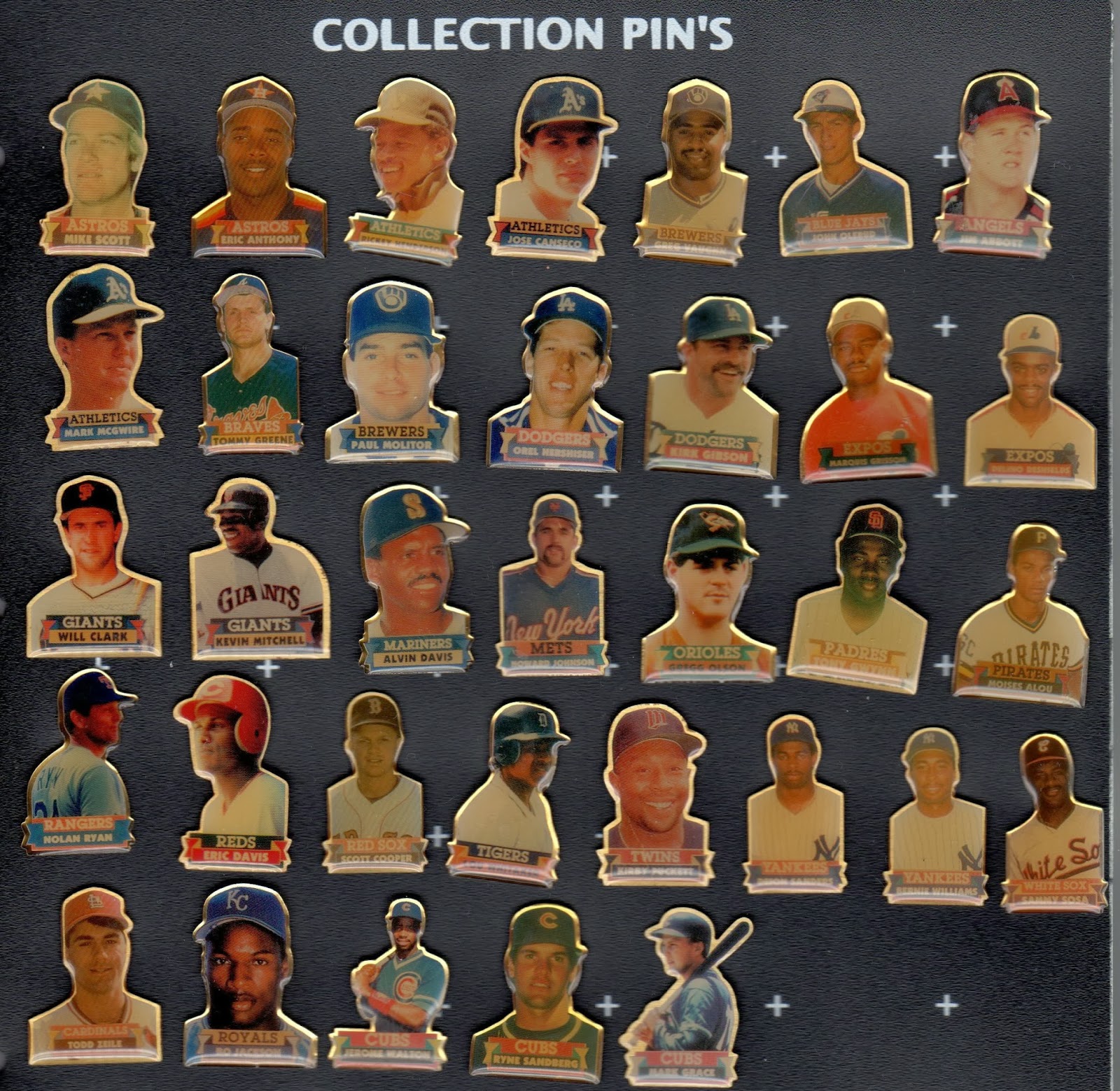 baseball pin collection display collecting : septembre 2013