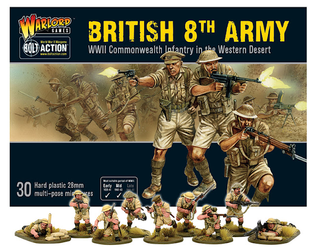 Wargame News and Terrain: Warlord Games: Plastic Bolt Action 8th Army ...
