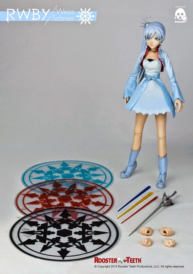 toyhaven: Pre-order Threezero RWBY series 1/6th scale Weiss Schnee 12 ...