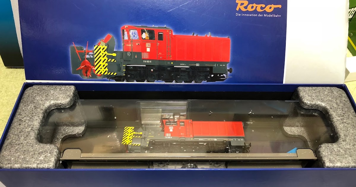 Fuka-P Train Model.: ROCO #72802 Beilhack Rotary Snow Blower,DBAG BR716.