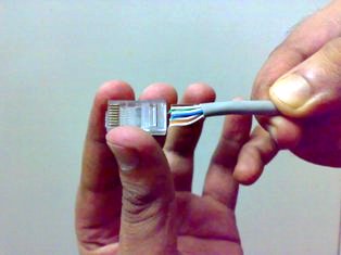 computeragetechnology: how to crimp 8 pin lan wire