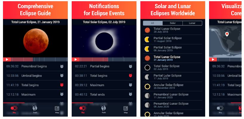 Understand Solar and Lunar Eclipses through mobile - Youth Apps