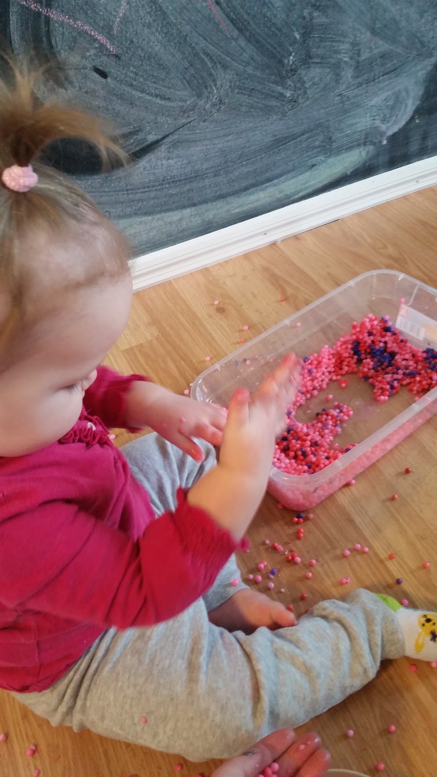Sweetest Days of Childhood: Tapioca Pearl Sensory Play!