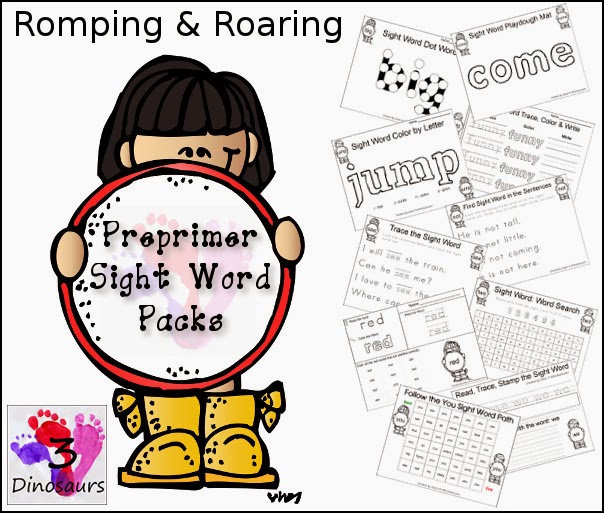 Romping & Roaring Preprimer Sight Words Review - Life with Moore Babies