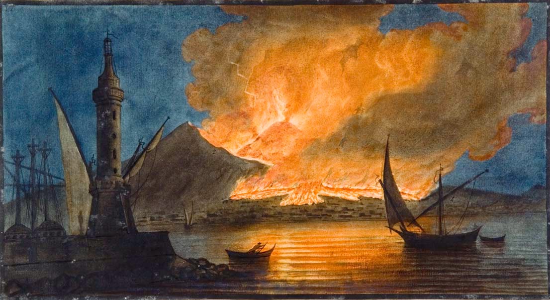 Viático de Vagamundo: Volcanoes by Pietro Fabris