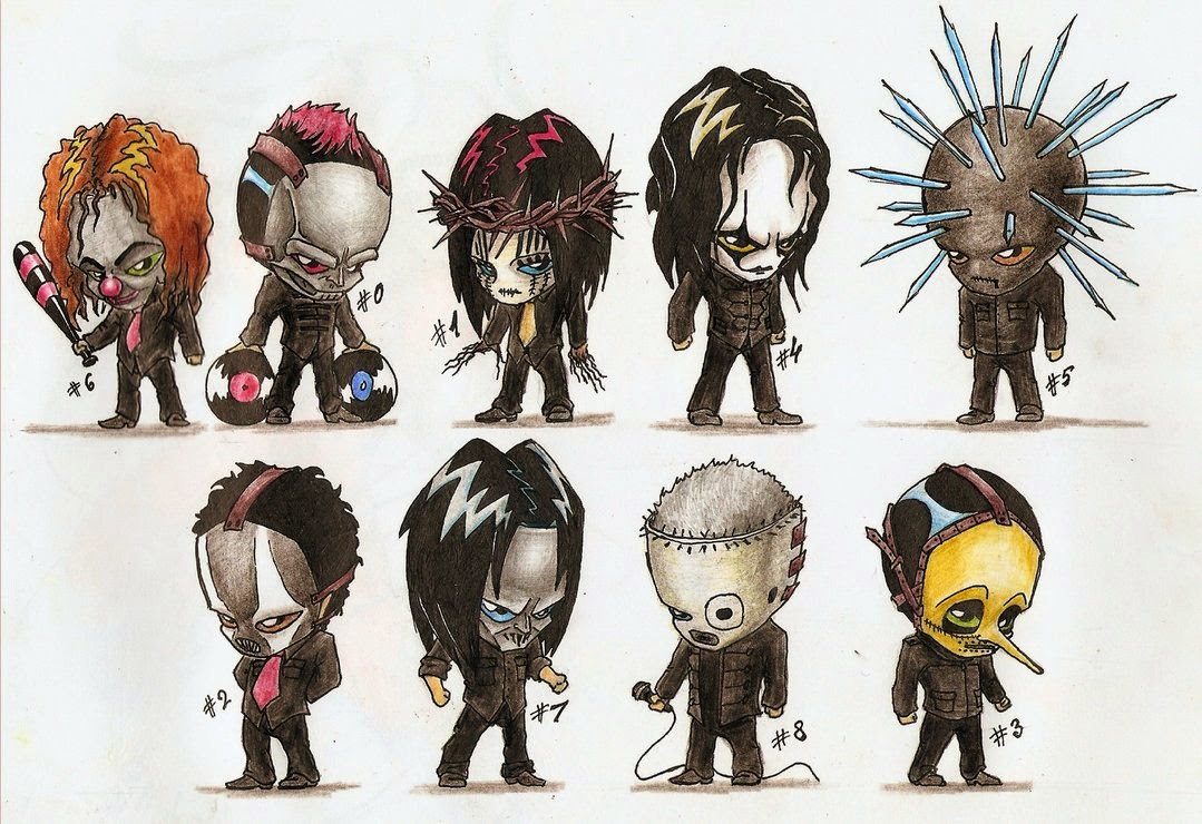 Slipknot Metal Arte