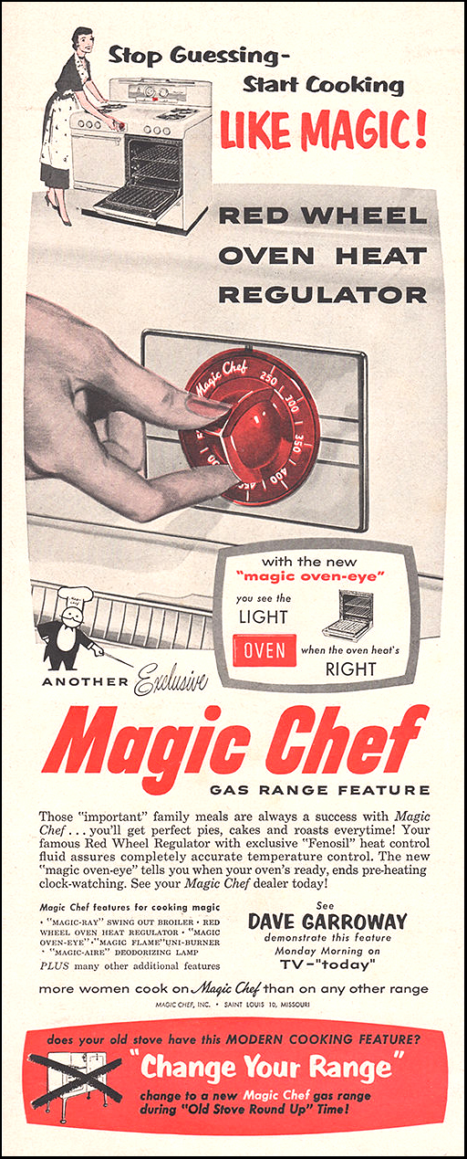 Brady's Bunch of Lorain County Nostalgia: Magic Chef Ad Gallery