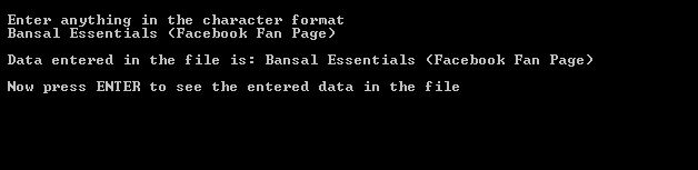 Bansal's Wiki: I/O File Handling in C++ (OOPs)