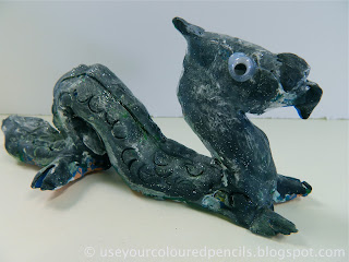 Use Your Coloured Pencils: Clay Chinese Dragons