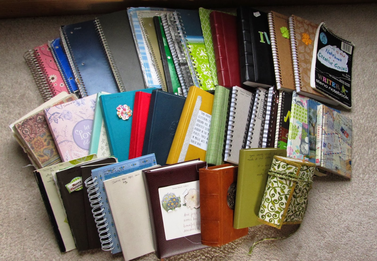 Journaling Journeys My Notebooks And Journals so Far 