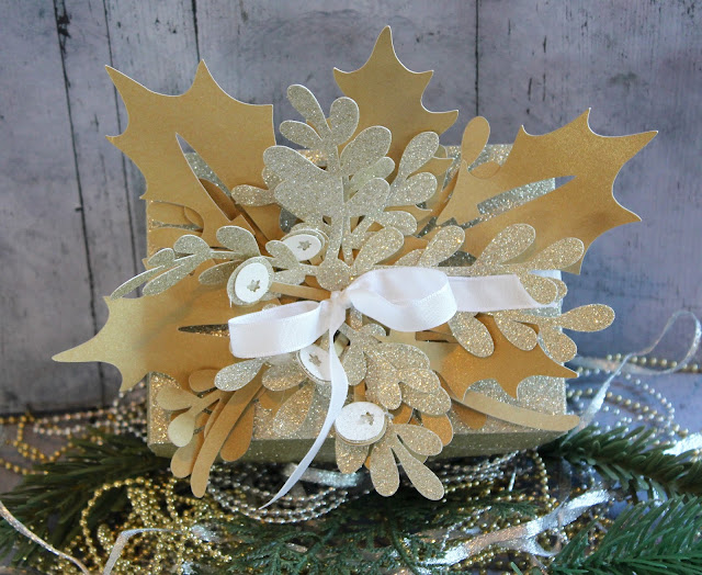 This and That: Gold Glitter Box