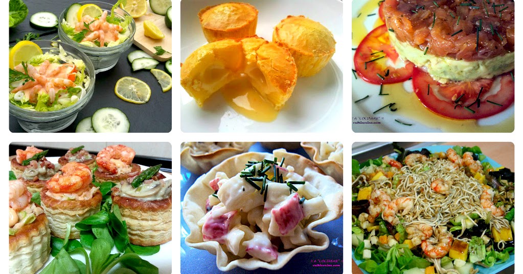 6 ENTRANTES FÁCILES PARA OCASIONES ESPECIALES | ¡¡A COCINEAR!! Recetas ...