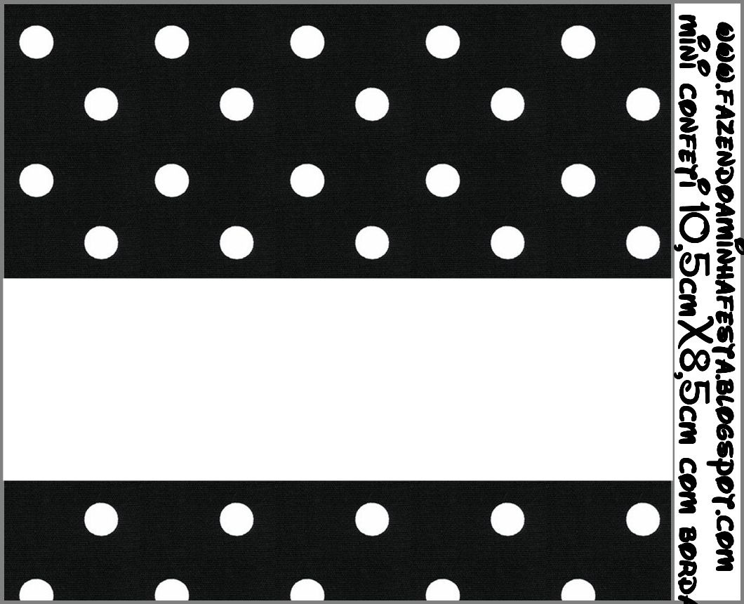 Black with White Polka Dots: Free Printables Candy Bar Labels. | Oh My ...
