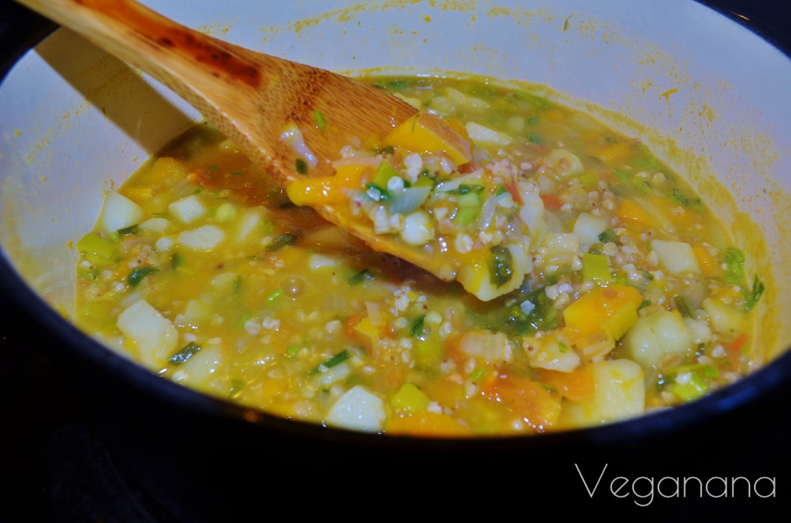 Sopa de Legumes com Trigo Sarraceno | Receita rápida e simples de fazer