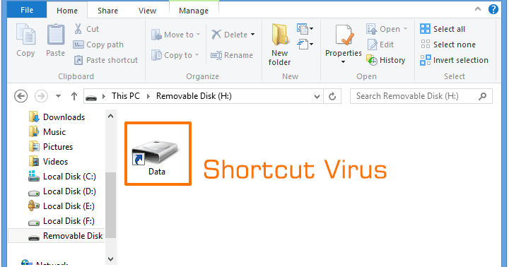 How To Remove Shortcut Virus From Pendrive PC Using CMD