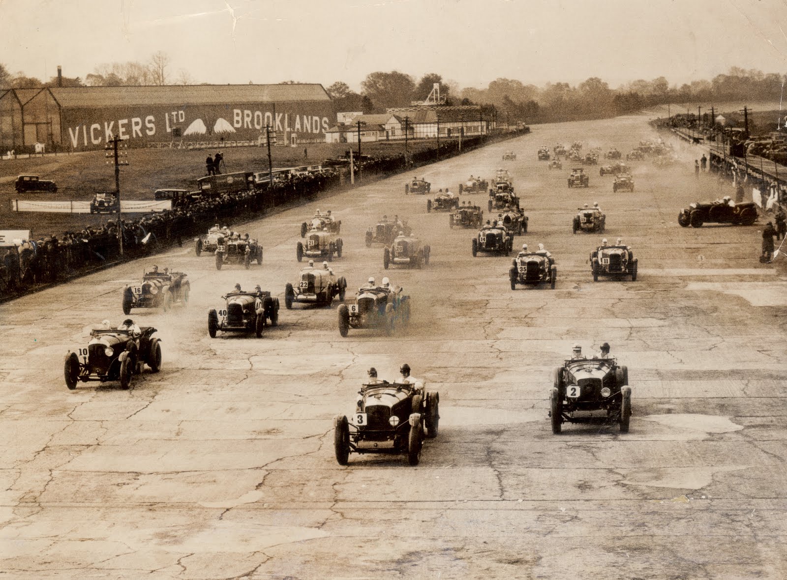 Eclectic Ephemera: Brooklands race track to return to use with £4.7m grant