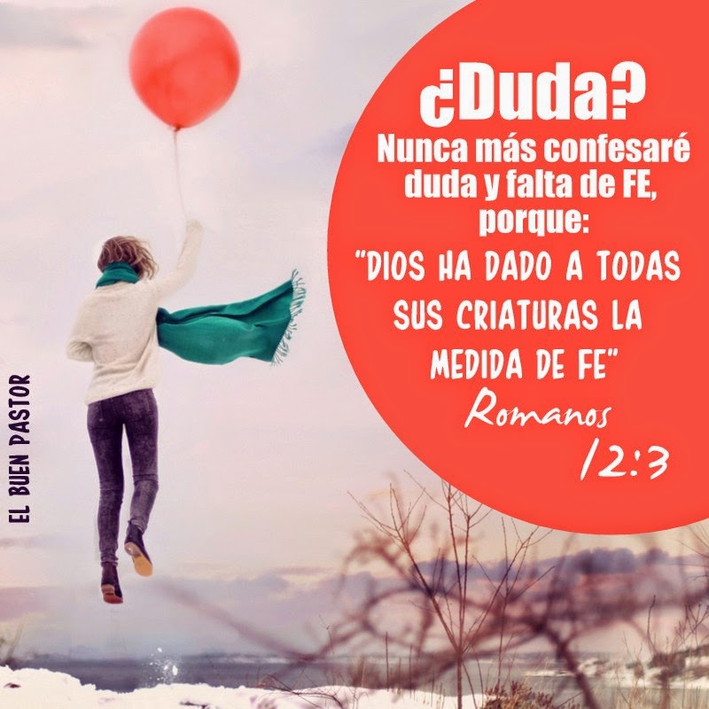 YO SOY EL BUEN PASTOR: Romanos 12:3