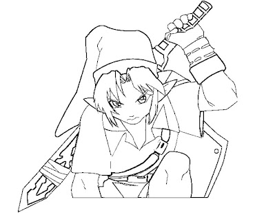 #3 Link Coloring Page