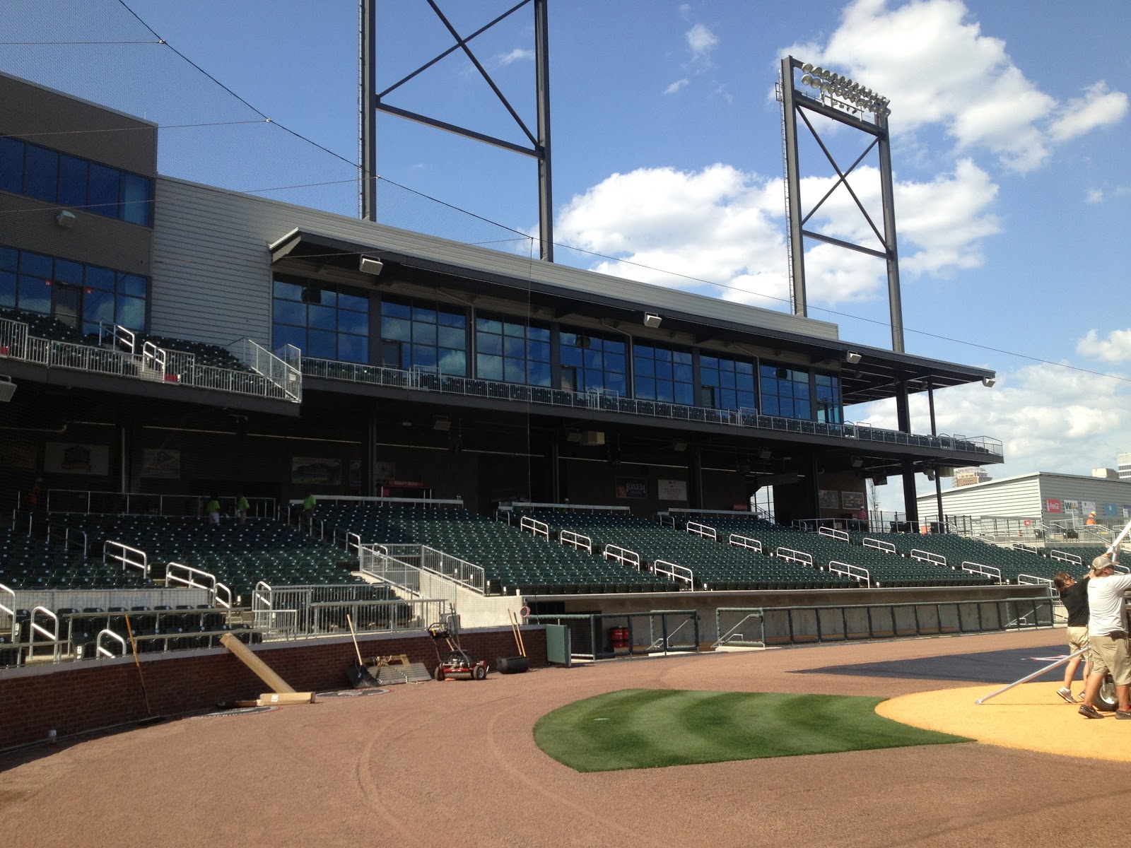 BISCUIT CRUMBS: PHOTOS: Birmingham's Regions Field opening game