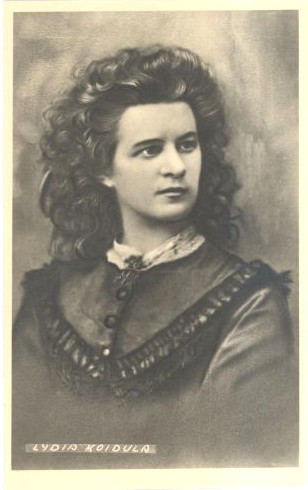 Postcards from the Past: Lydia Koidula. Estonia