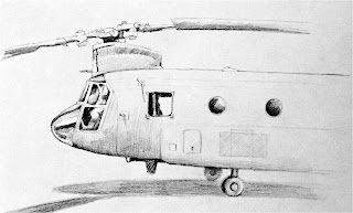 Vietnam Drawings: Chopper