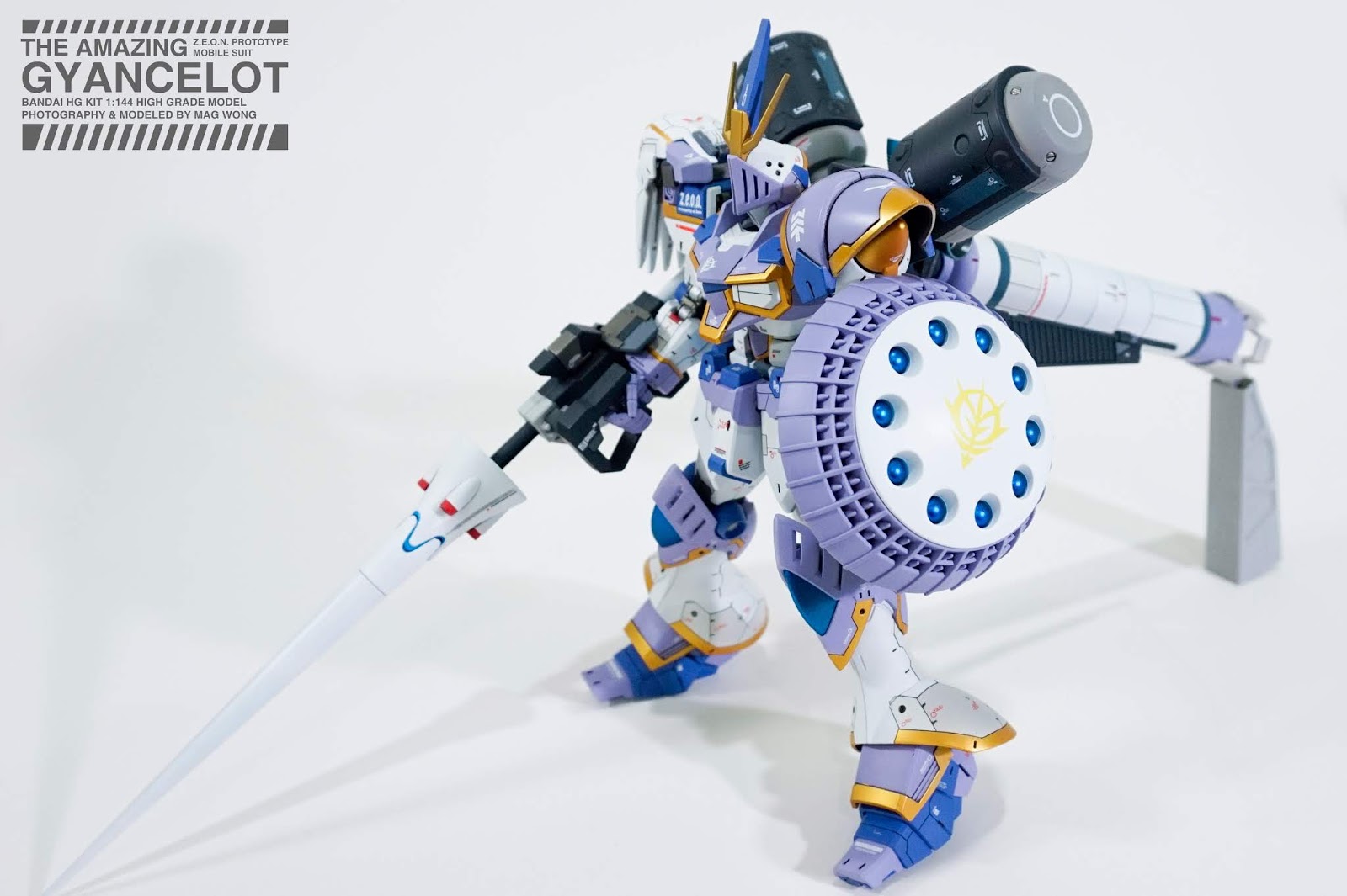 Custom Build: HGBF 1/144 "The Amazing" Gyancelot