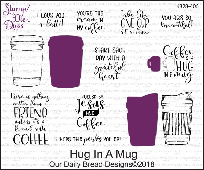 Body, Mind, Spirit, and STAMPS!: Coffee Is A Hug In A Mug