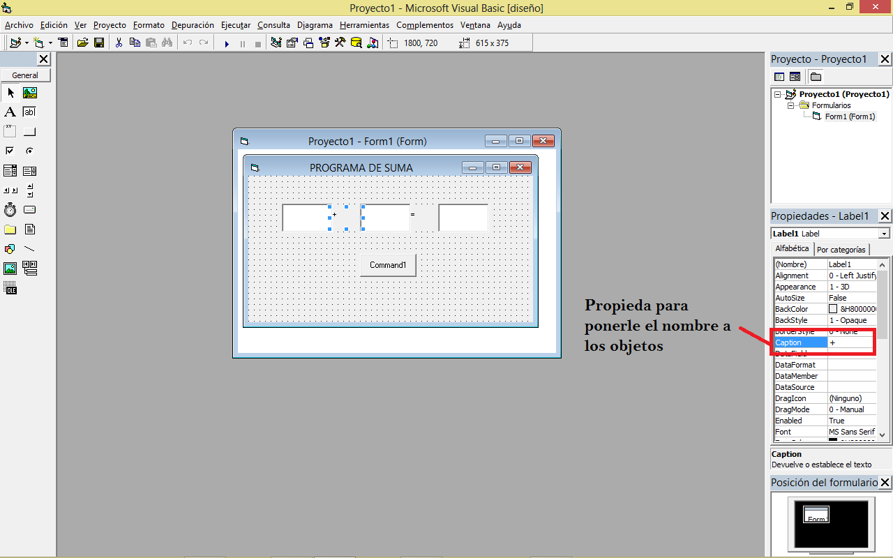 Mi Primer Programa En Visual Basic 6.0