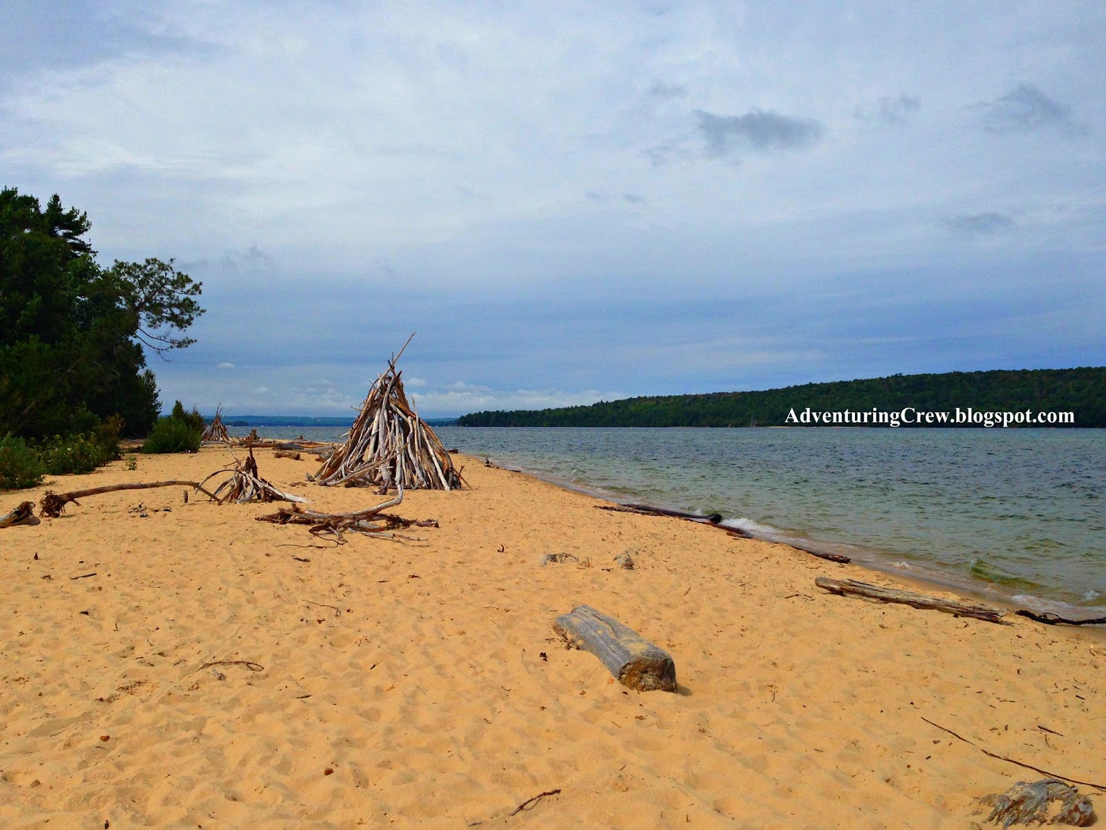 Adventuring Crew: Sand Point Beach, Lake Superior - Munising, MI.