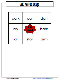 R Controlled Vowels - AR, ER, IR, OR, UR | TJ Homeschooling