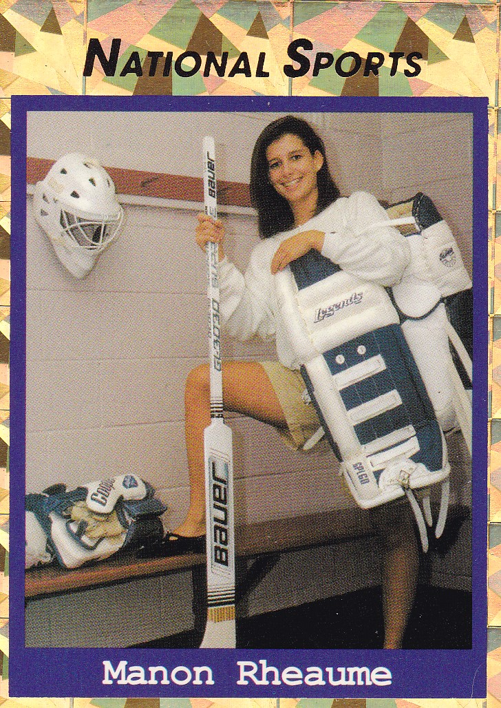 Nothing If Not Random: Manon Rheaume Trading Cards